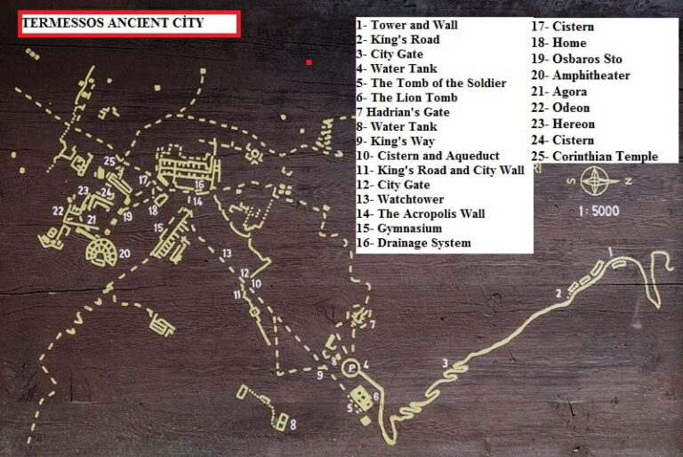 Termessos Ancient City: Eagle Nest on the Top of the Bey Mountains ...